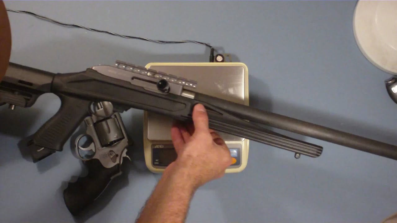 Magnum Research Maglite Graphite 22LR Tactical Rifle - YouTube