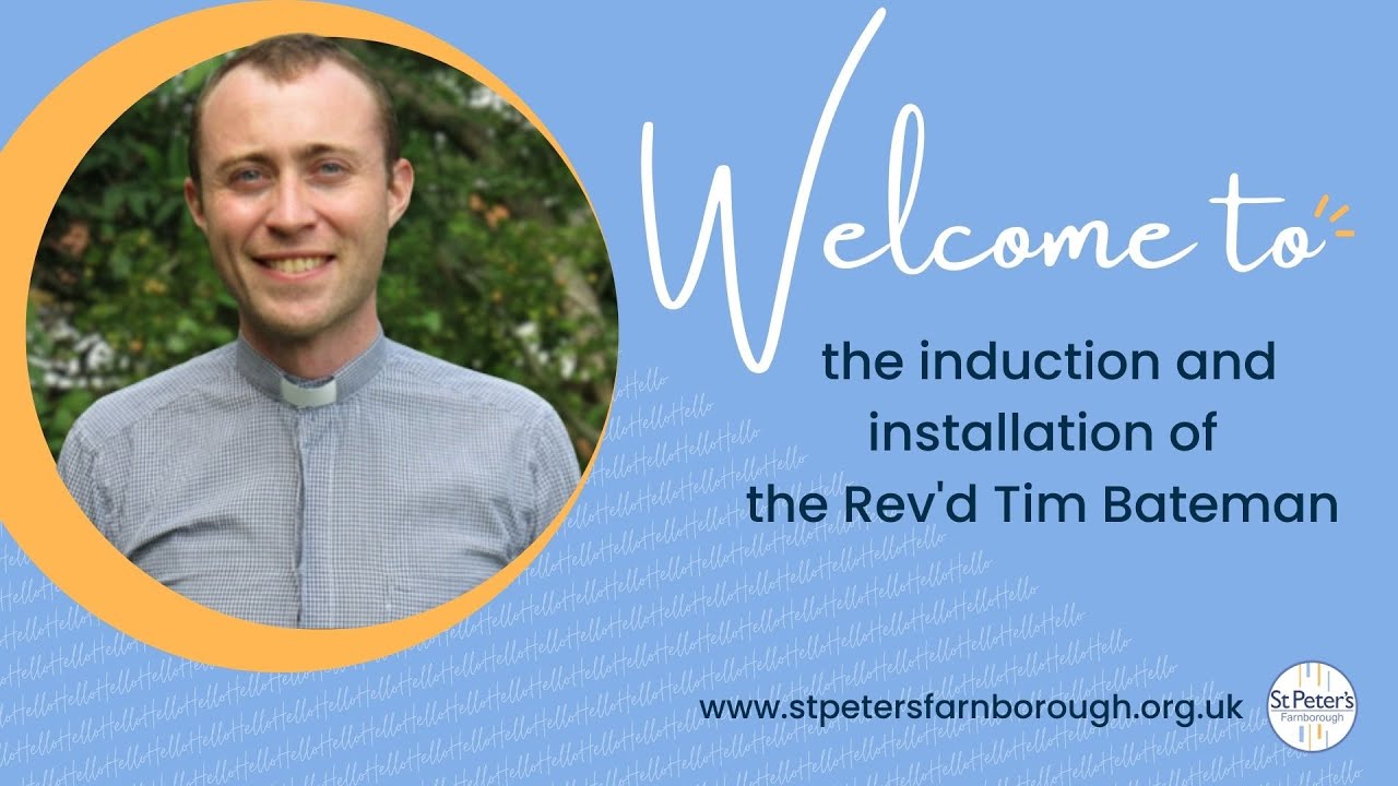 The induction and installation of the Rev'd Tim Bateman - YouTube