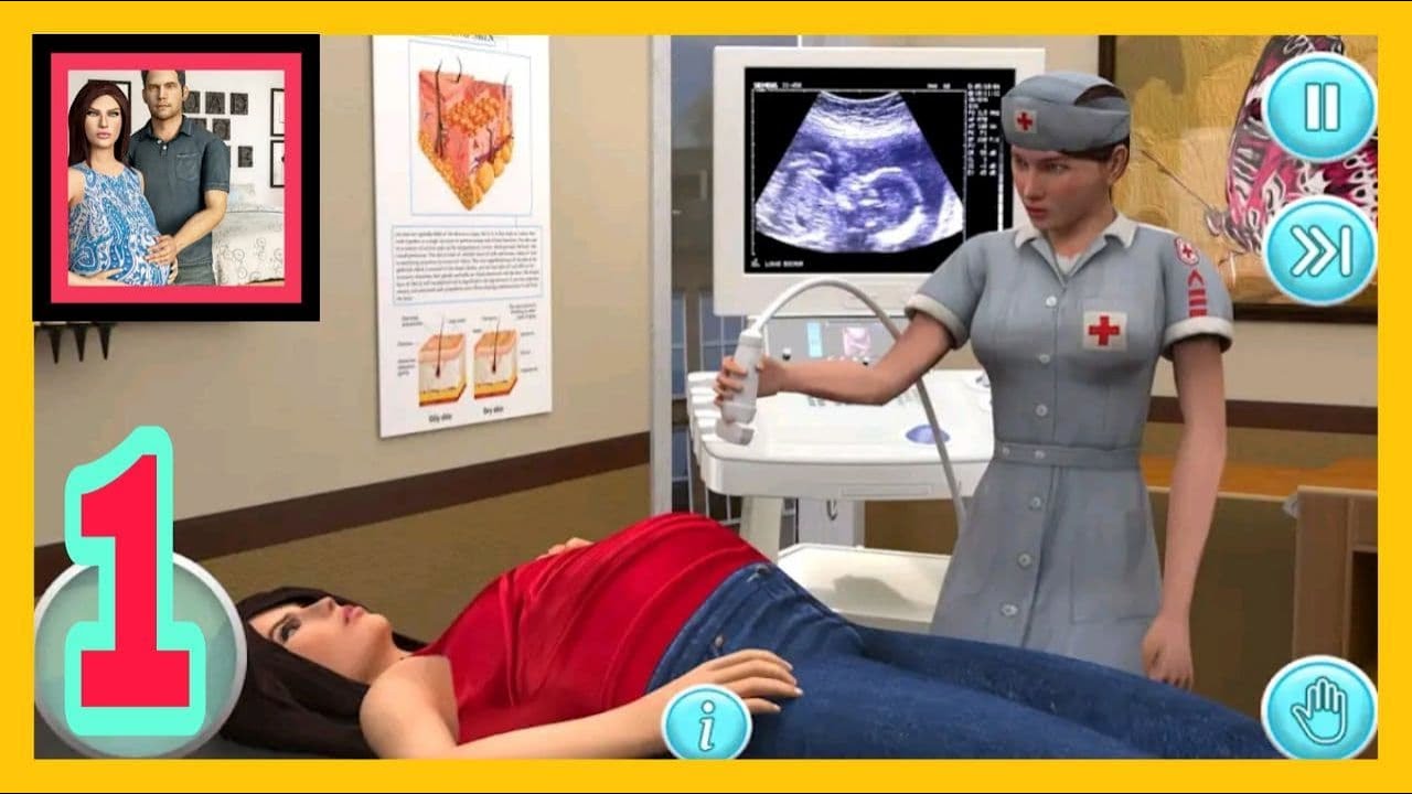 Pregnant Mother Simulator - Pregnancy Care Game - YouTube