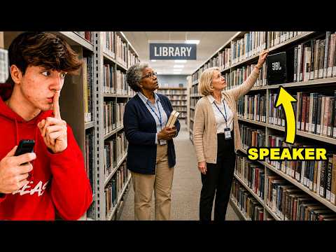 Hacking Library Intercoms Prank