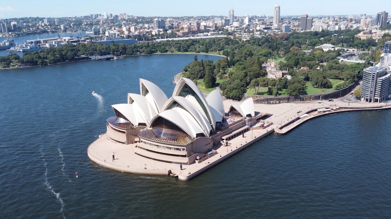 Sydney Opera House, Harbour Bridge, Botanic Garden, Australia - 4K ...
