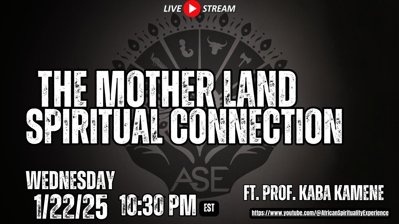 The Motherland Spiritual Connection fr. Professor Kaba Kamene - YouTube