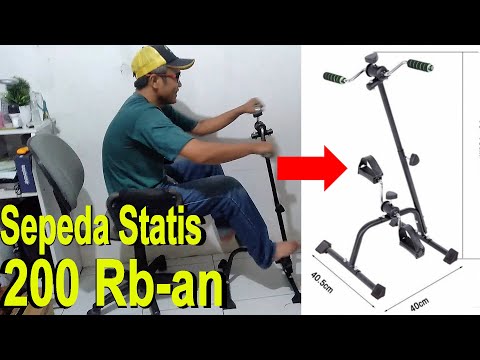 Sepeda Statis Untuk Terapi Stroke | Sepeda Statis Untuk Terapi Kesehatan | Cara Pasang Sepeda Statis