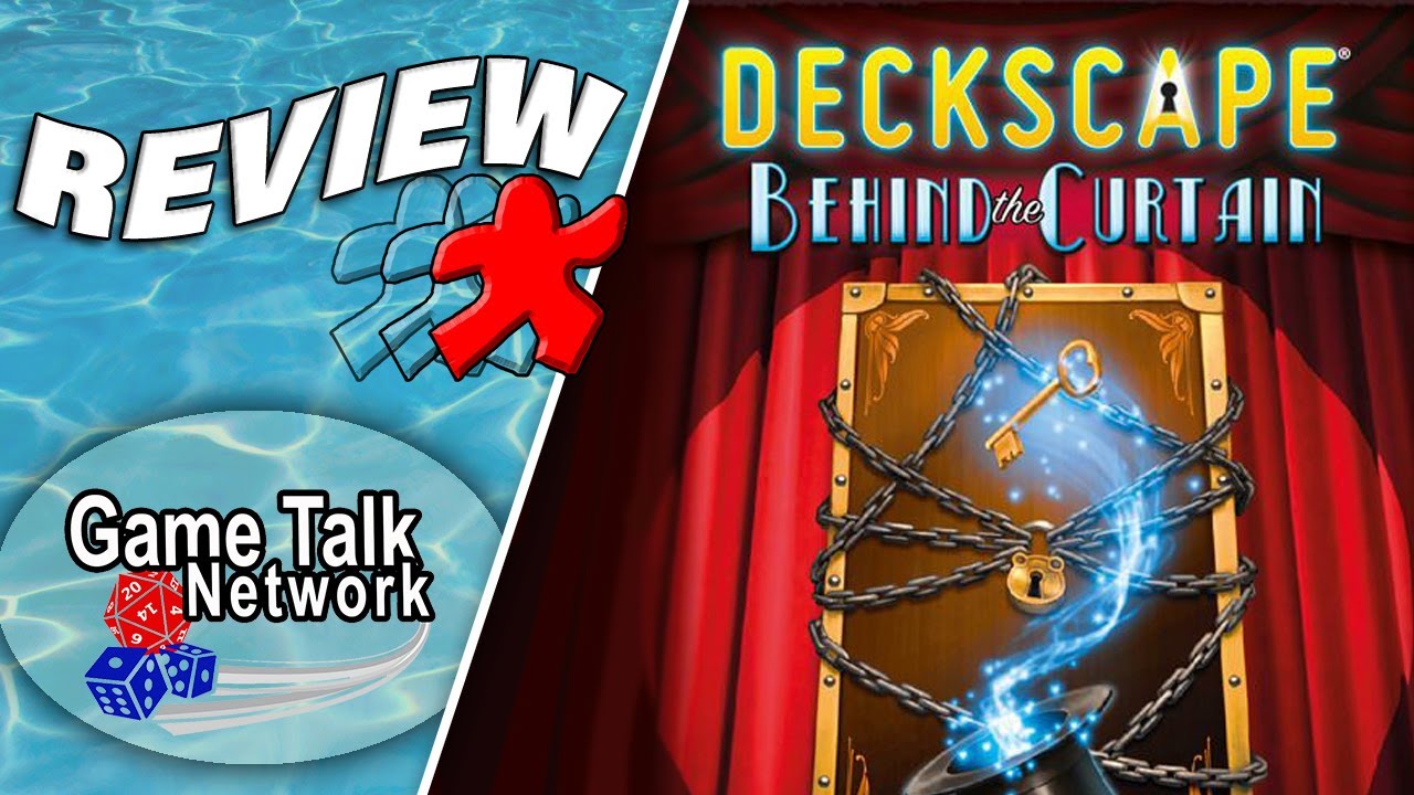 Deckscape: Behind the Curtain | Board Game Review - YouTube