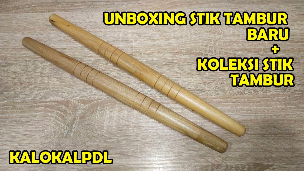 UNBOXING TAMBUR GAMELAN + KOLEKSI STIK TAMBUR - YouTube