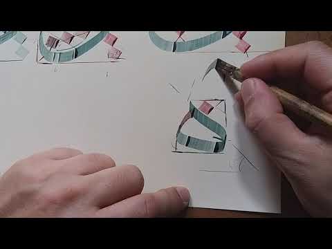 Hat Sanatı - Hattat Kadir Sakoğlu ile sülüs müstakil \