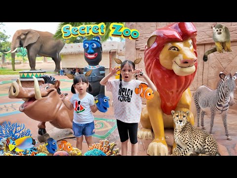 Main Sama Gajah, Macan Tutul, Zebra dan Melihat Aquarium Laut Nemo di Kebun Binatang