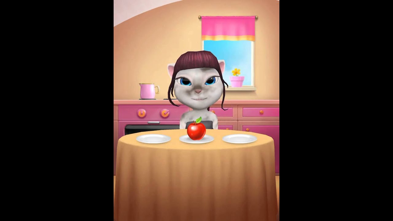 [My Talking Angela] I'm hungry and tired. - YouTube