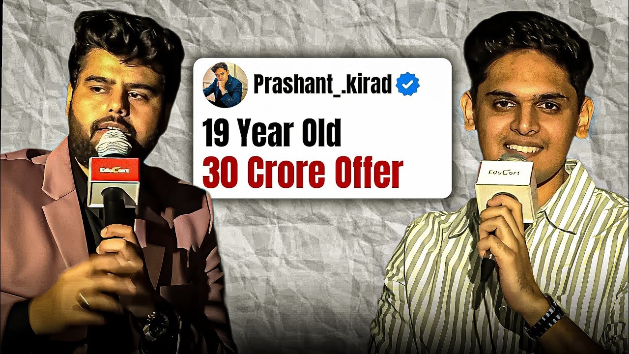 Prashant Kirad Educart Event 🧠🌟 | Prashant Kirad | Next Toppers ...