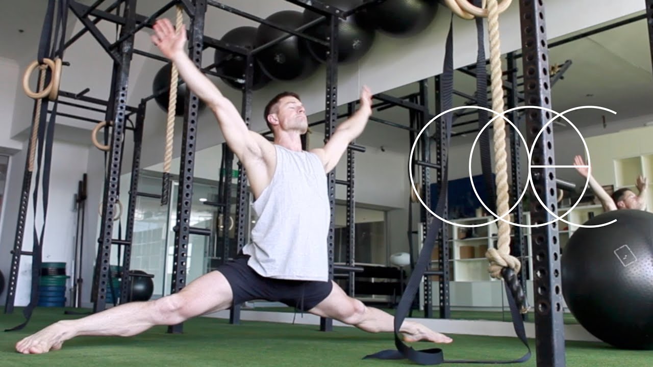 Gymnastic Strength Ring Floor Flow - YouTube