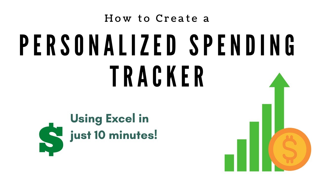 How to Track Your Spending using Excel - YouTube