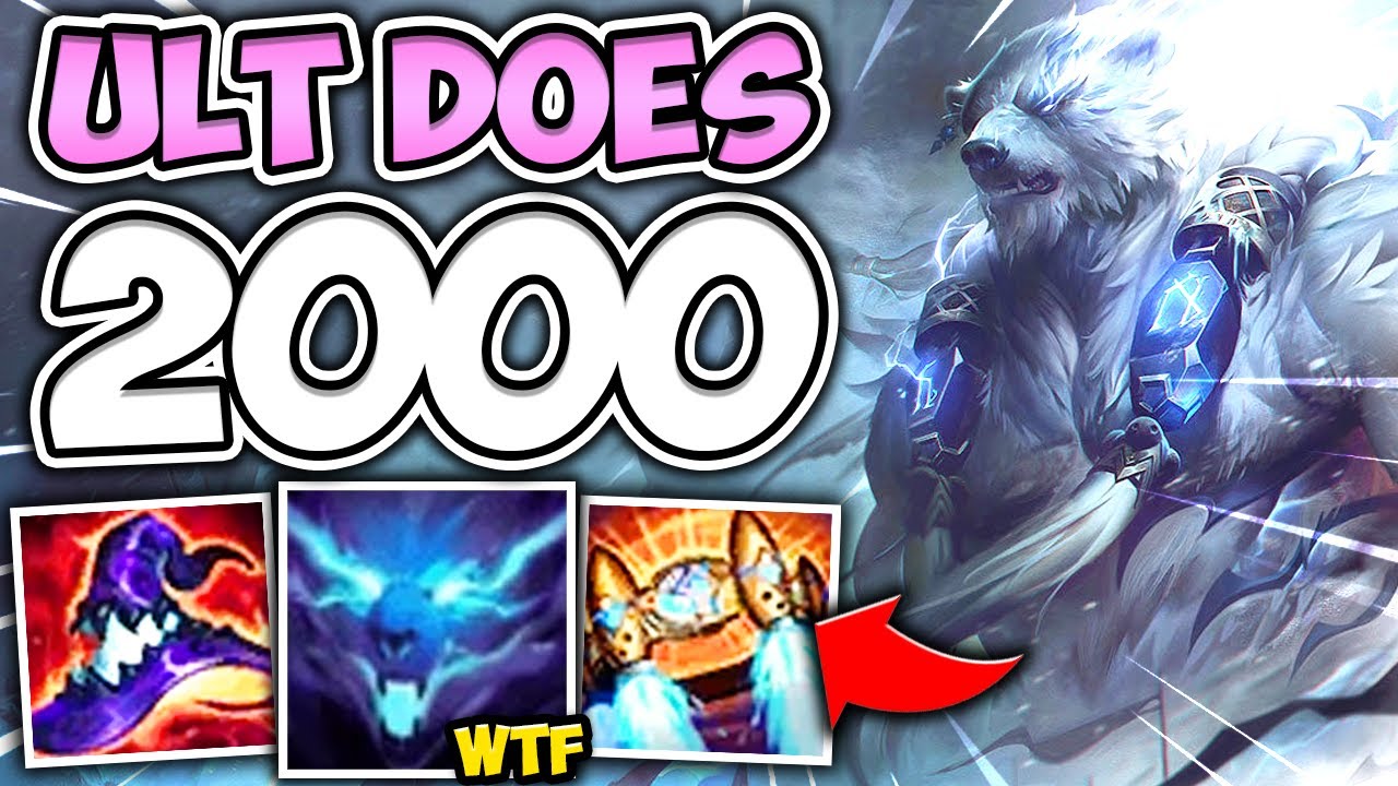 STOMP EVERYONE FOR 2000 DAMAGE WITH FULL AP VOLIBEAR! (HUGE ULT ONE ...