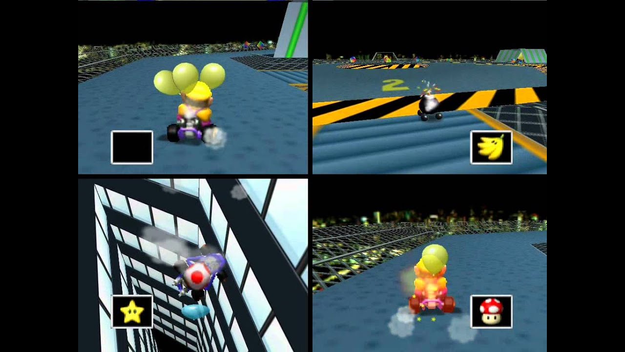 Mario Kart 64 Netplay Battle: Skyscraper round 3 - YouTube