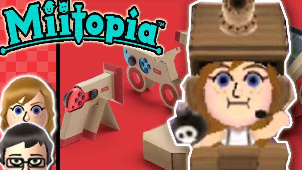Nintendo Labo Tank Lin! | Miitopia Gameplay Part 37 | 3DS Playthrough ...