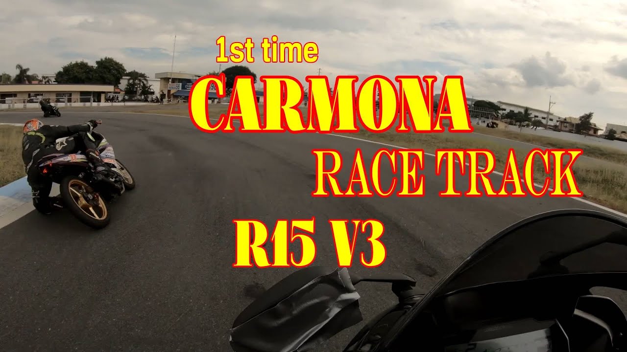 ALL STOCK R15V3 @ CARMONA RACING CIRCUIT - YouTube
