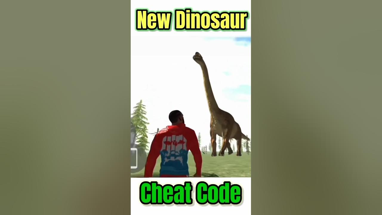 🤯New Dinosaur Cheat Code Indian Bike Driving 3d Game l💥New Update Me ...