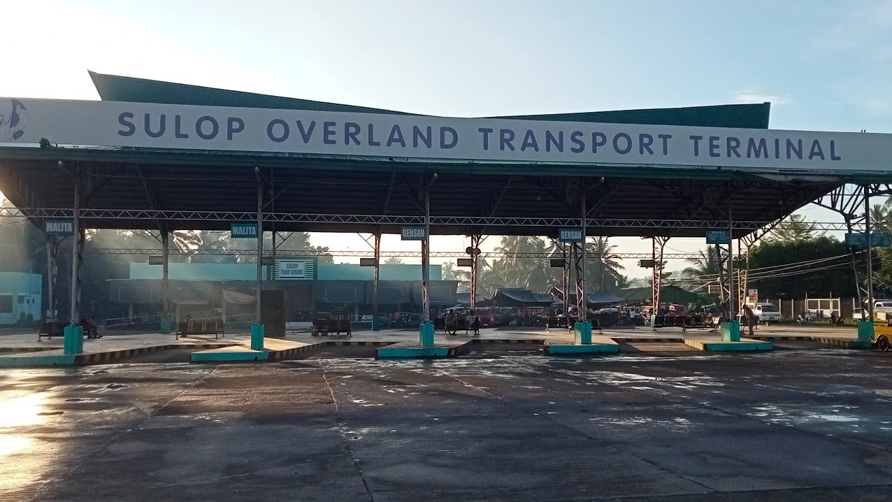 POBLACION SULOP DAVAO DEL SUR TERMINAL, - YouTube