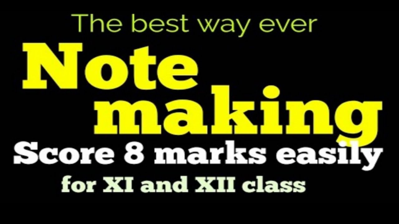 Note Making Note Making Kaise Kare How To Write Note Making Note Making Note Making Kaise Kare How To Write Note Making