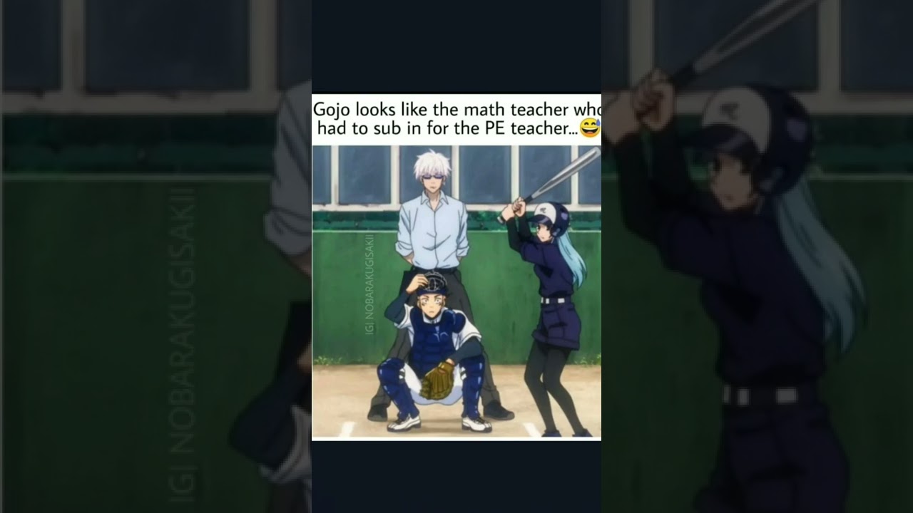 gojo's a math teacher - YouTube