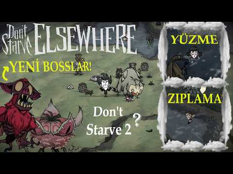 YENİ DON'T STARVE OYUNU GELİYOR! | Don't Starve Elsewhere Tepki