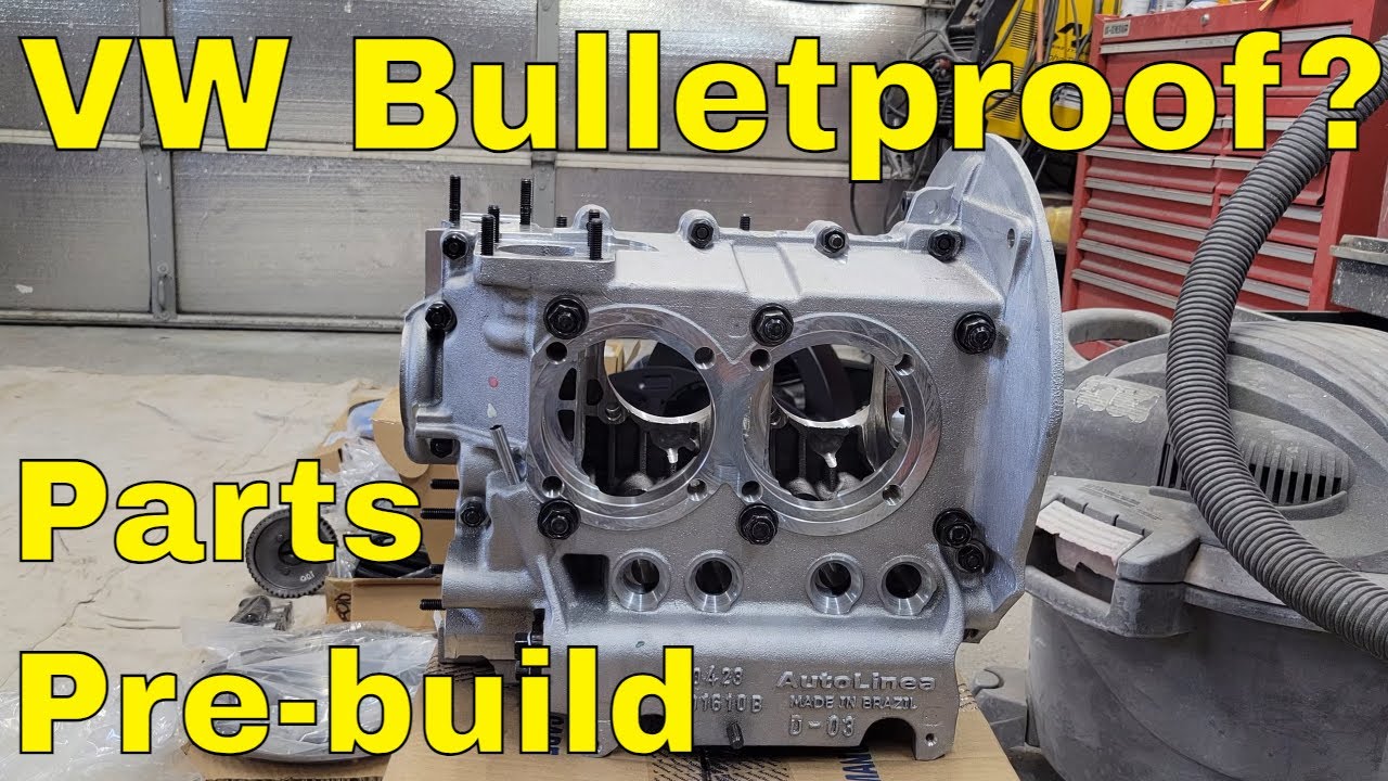 Bulletproof VW Flat 4 Air cooled Type 1 engine build - Parts Layout Pre ...