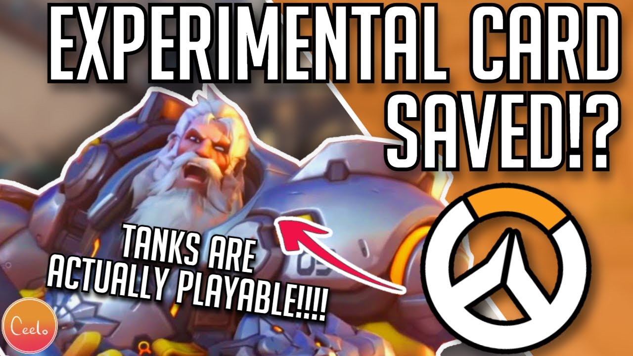 DID THIS UPDATE JUST SAVE THE EXPERIMENTAL CARD?? || Overwatch News ...