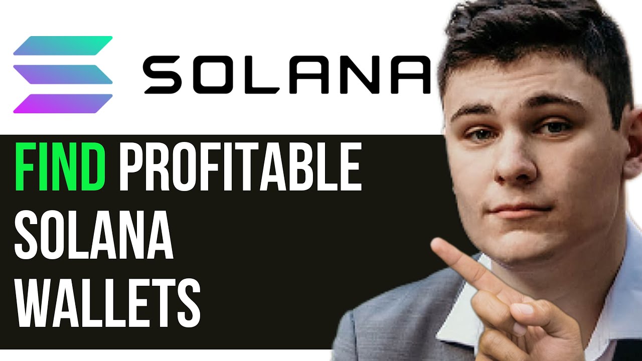 HOW TO FIND PROFITABLE SOLANA WALLETS (Updated) - YouTube