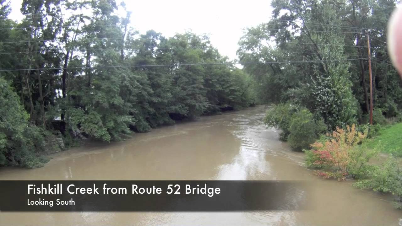 Hurricane Irene - Fishkill Creek 8-28-11, Glenham, Fishkill and ...