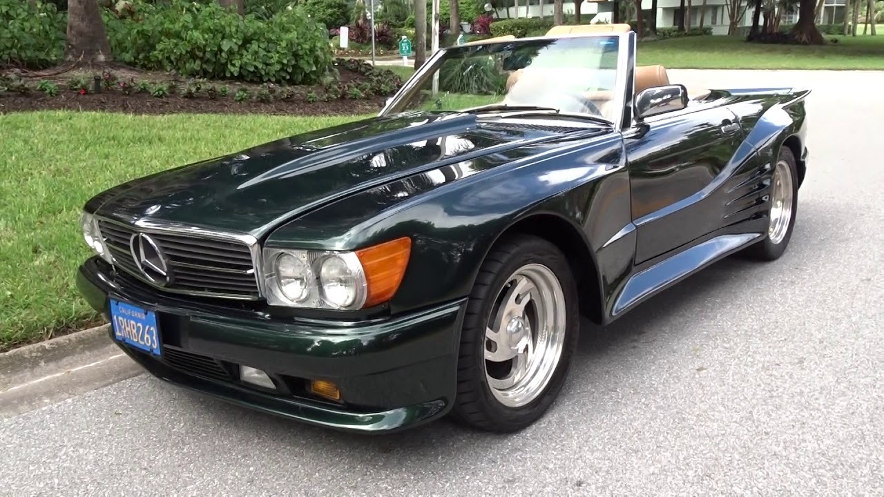 1986 MERCEDES BENZ 560SL KOENIG PACKAGE ONE OF A KIND WILD LOOKING VERY ...