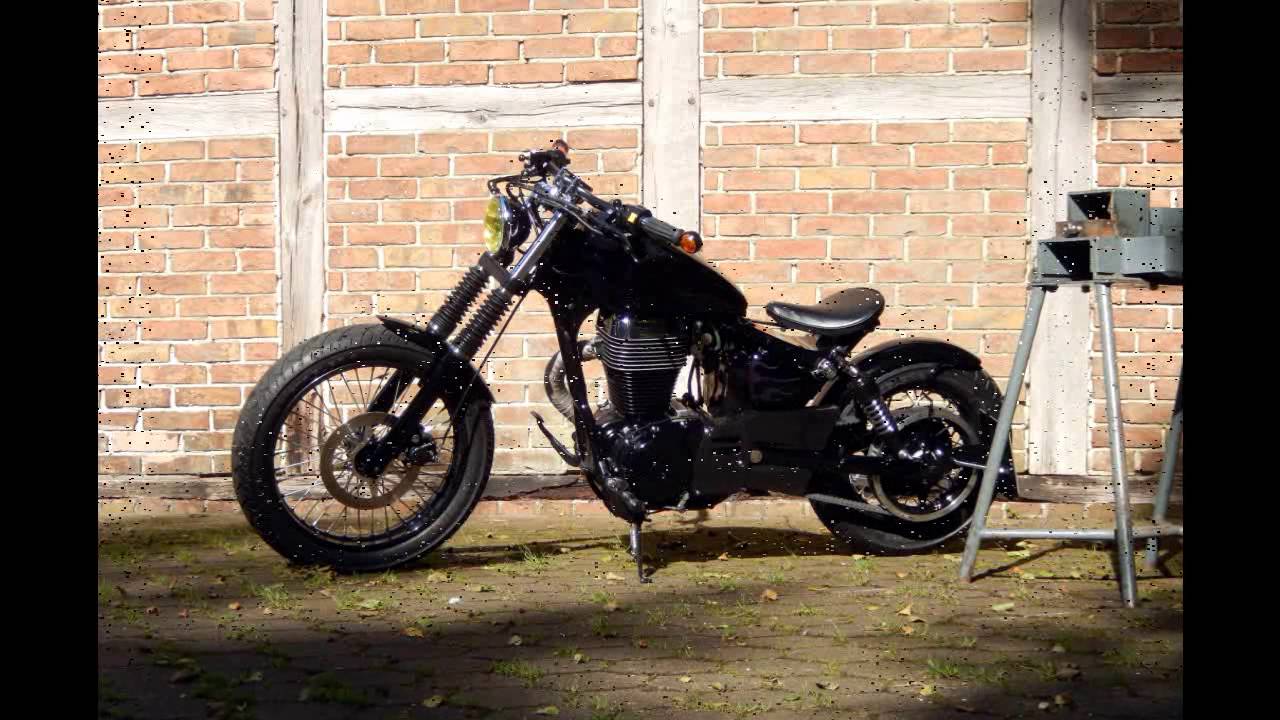 Custom Suzuki LS650 Bobber - YouTube