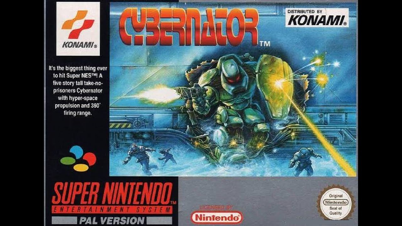 Прохождение Cybernator на super nintendo - YouTube