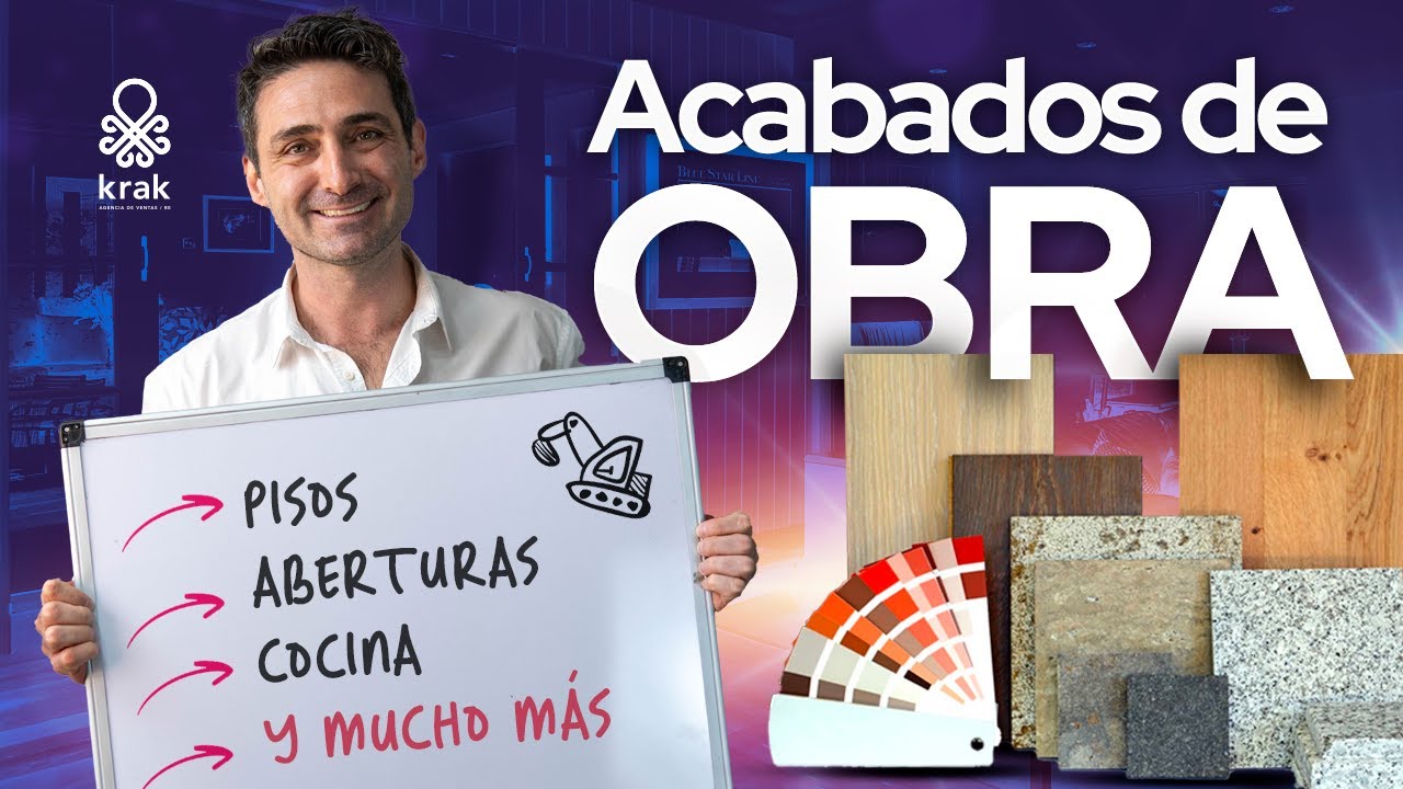 LO QUE TENES QUE SABER sobre TERMINACIONES DE OBRA - YouTube