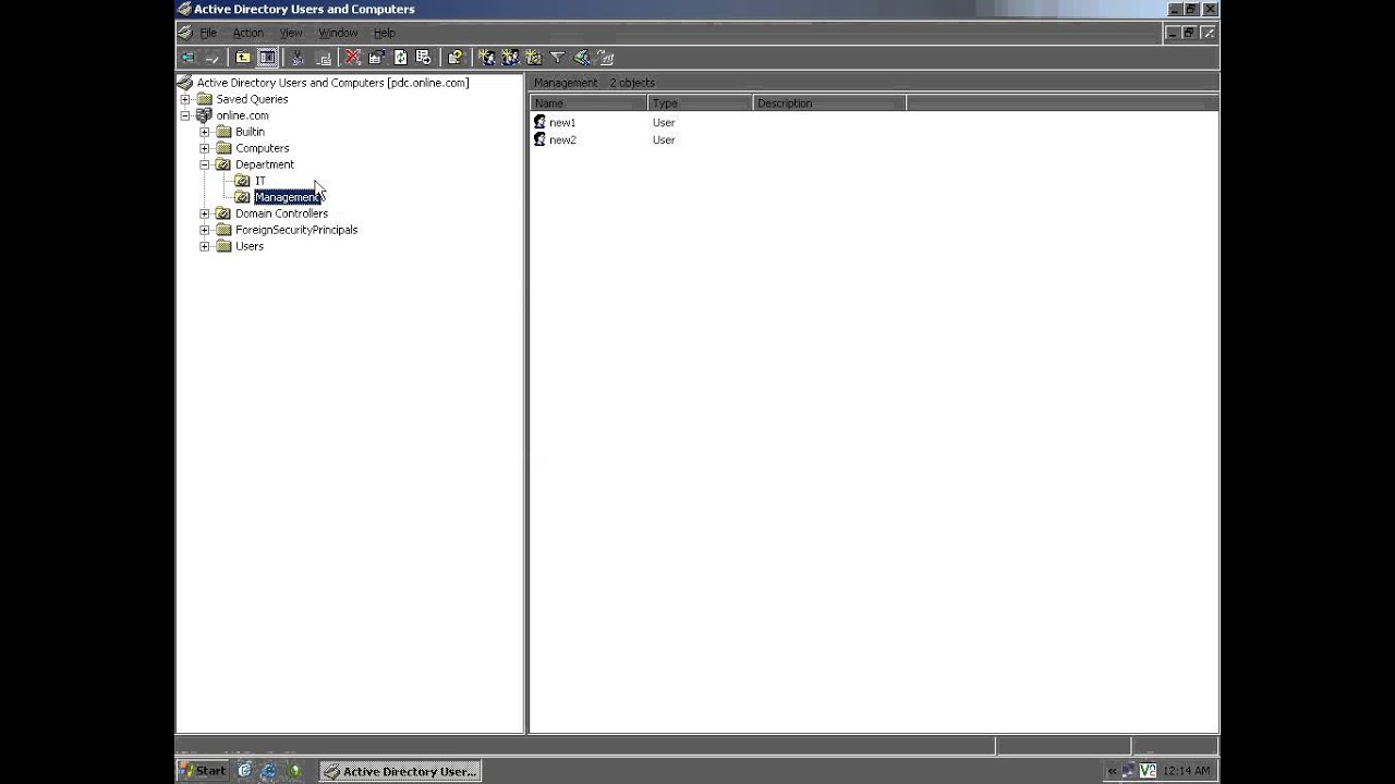 23 Create organizational unit OU - YouTube