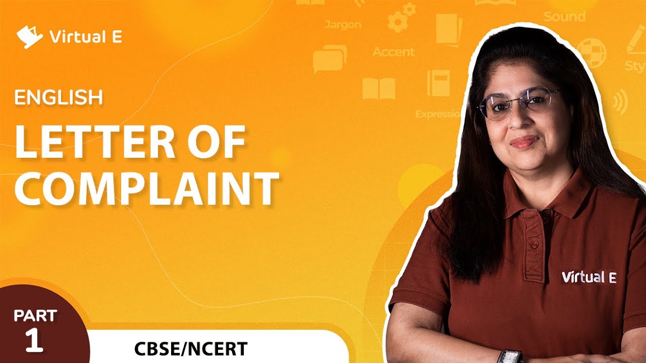 Class 10 Creative Writing | Letter of Complaint | Part 1 - YouTube