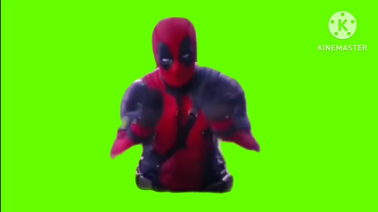 DEADPOOL DANCE BYE BYE BYE OF NSYNC 📽🔴 GREEN SCREEN/ PANTALLA VERDE 🟢 ...