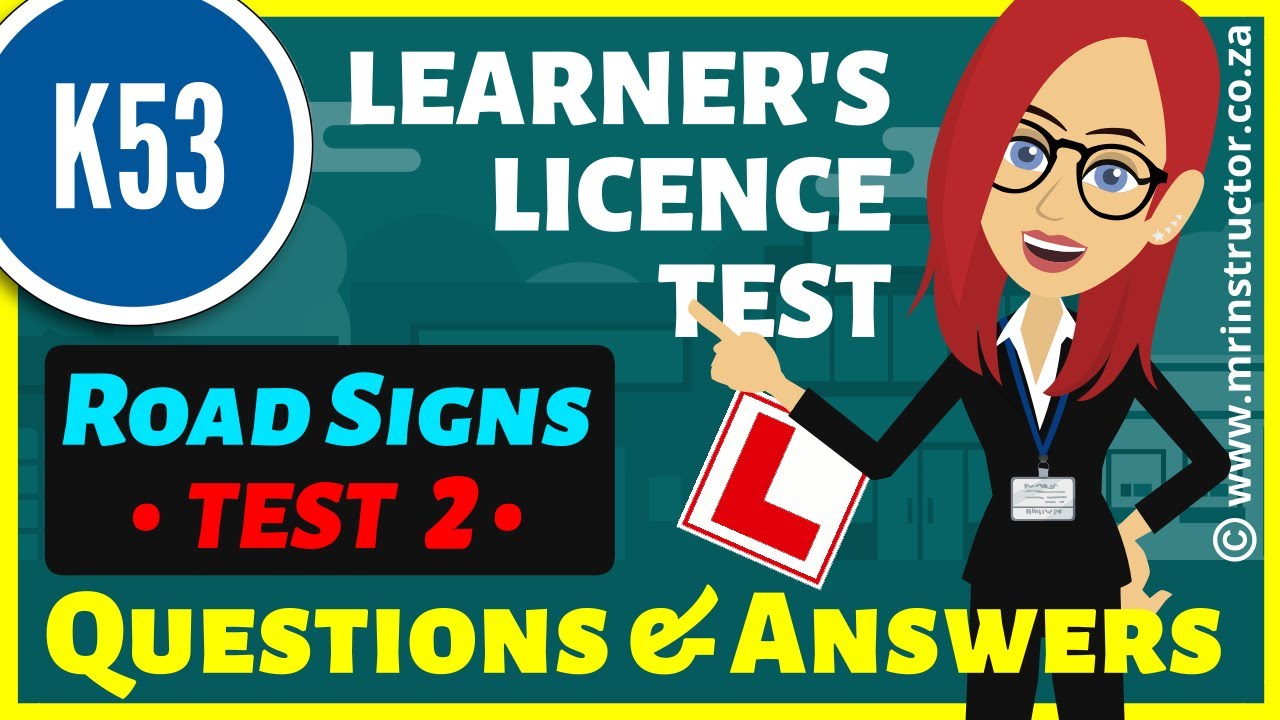 TEST 2 ️ ROAD SIGNS, TRAFFIC SIGNALS, ROAD MARKINGS | Questions And ...