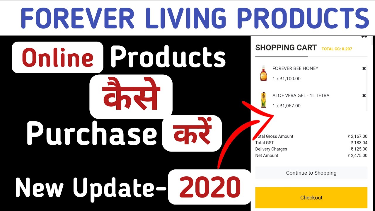 How to online product purchase in forever living|Online billing in ...