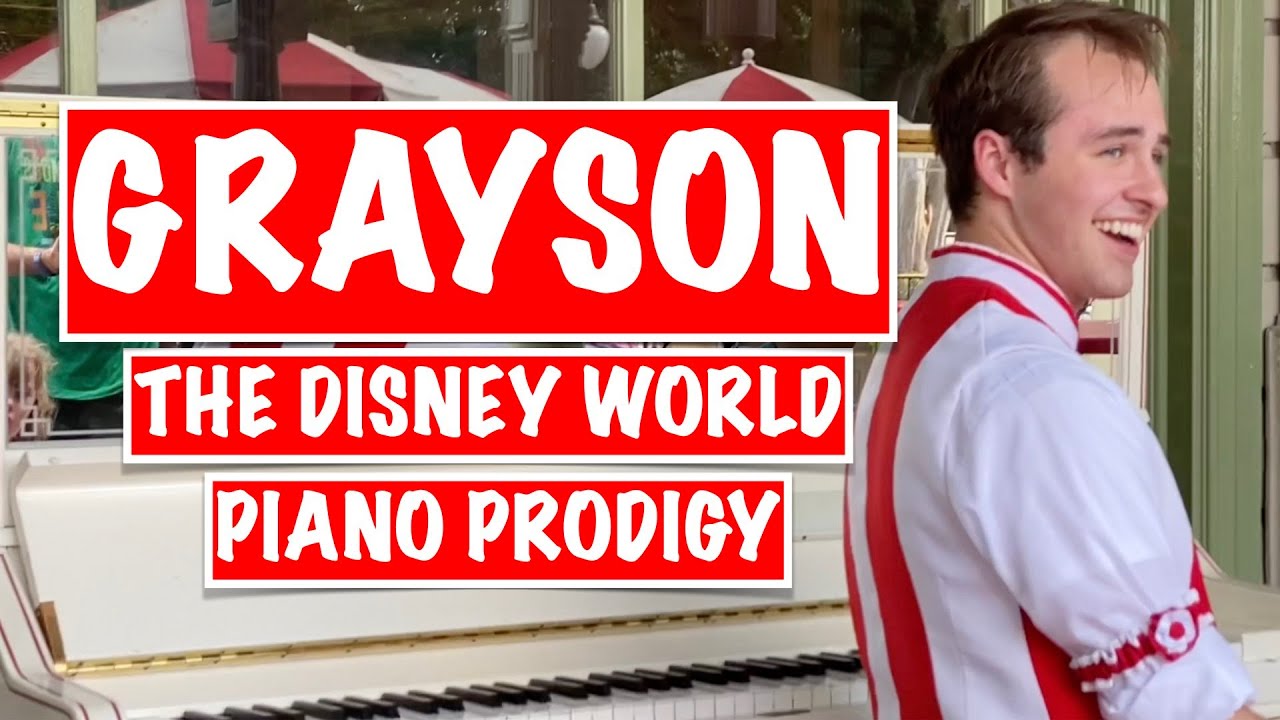 GRAYSON THE DISNEY WORLD PIANO PRODIGY - HE IS EXTRAORDINARY CASEY'S ...