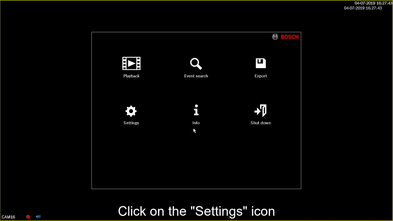 Bosch Security - DIVAR hybrid and network - How to enable monitor B ...