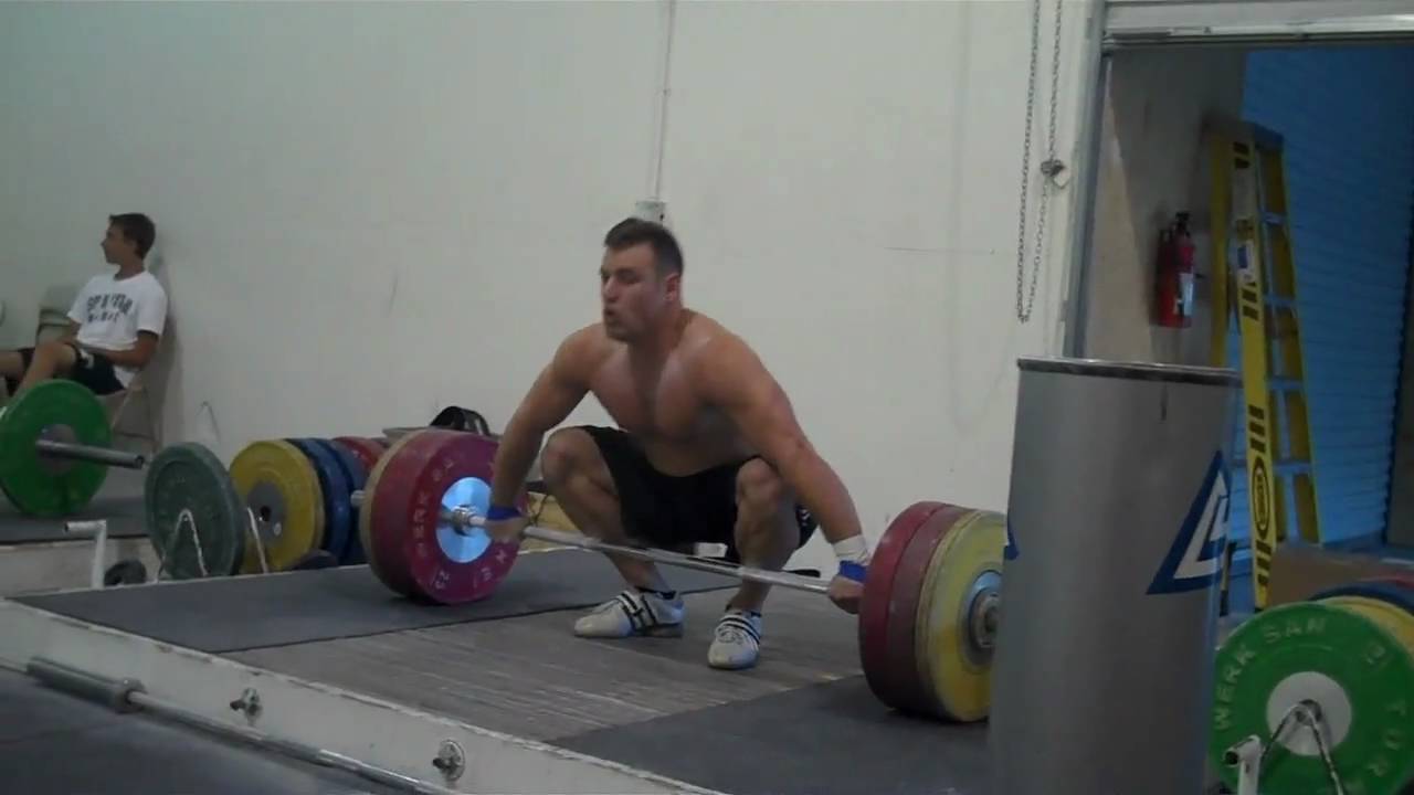 Jon North Snatches 151kg at California Strength - YouTube