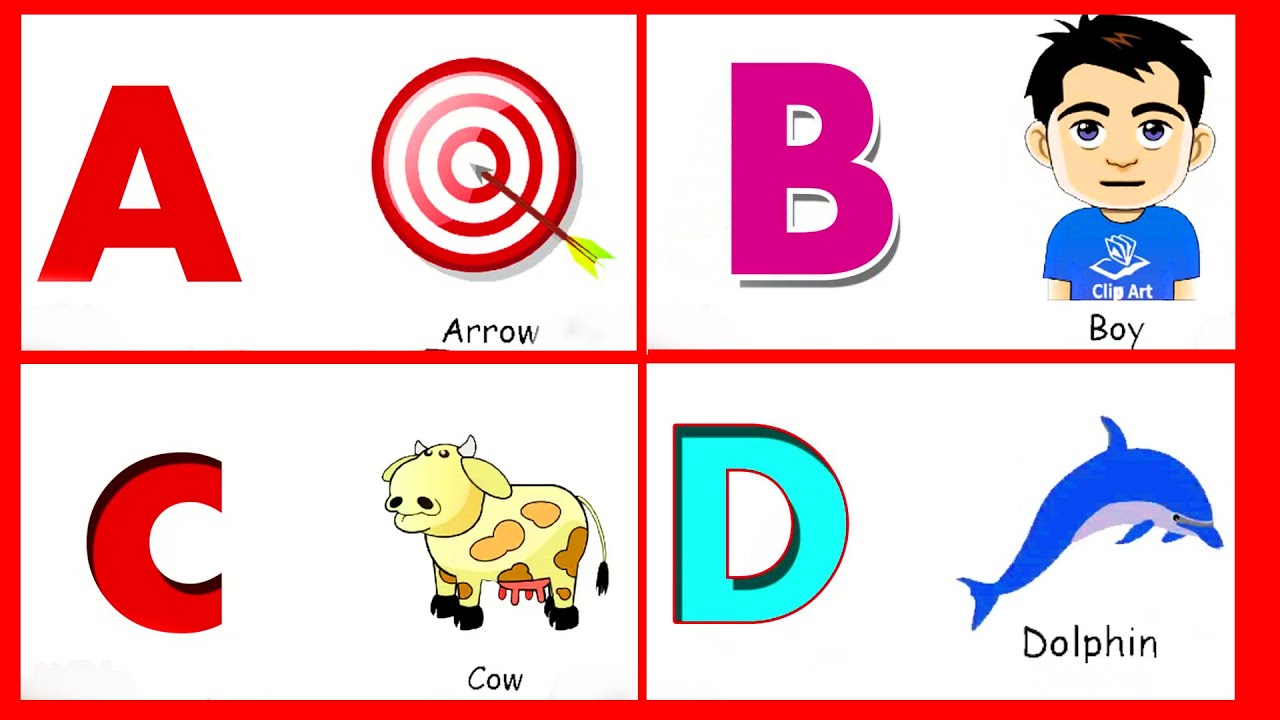 abcd ||a c d e f g h|| abcd tv ||a for arrow, b for boy, c for cow,d ...