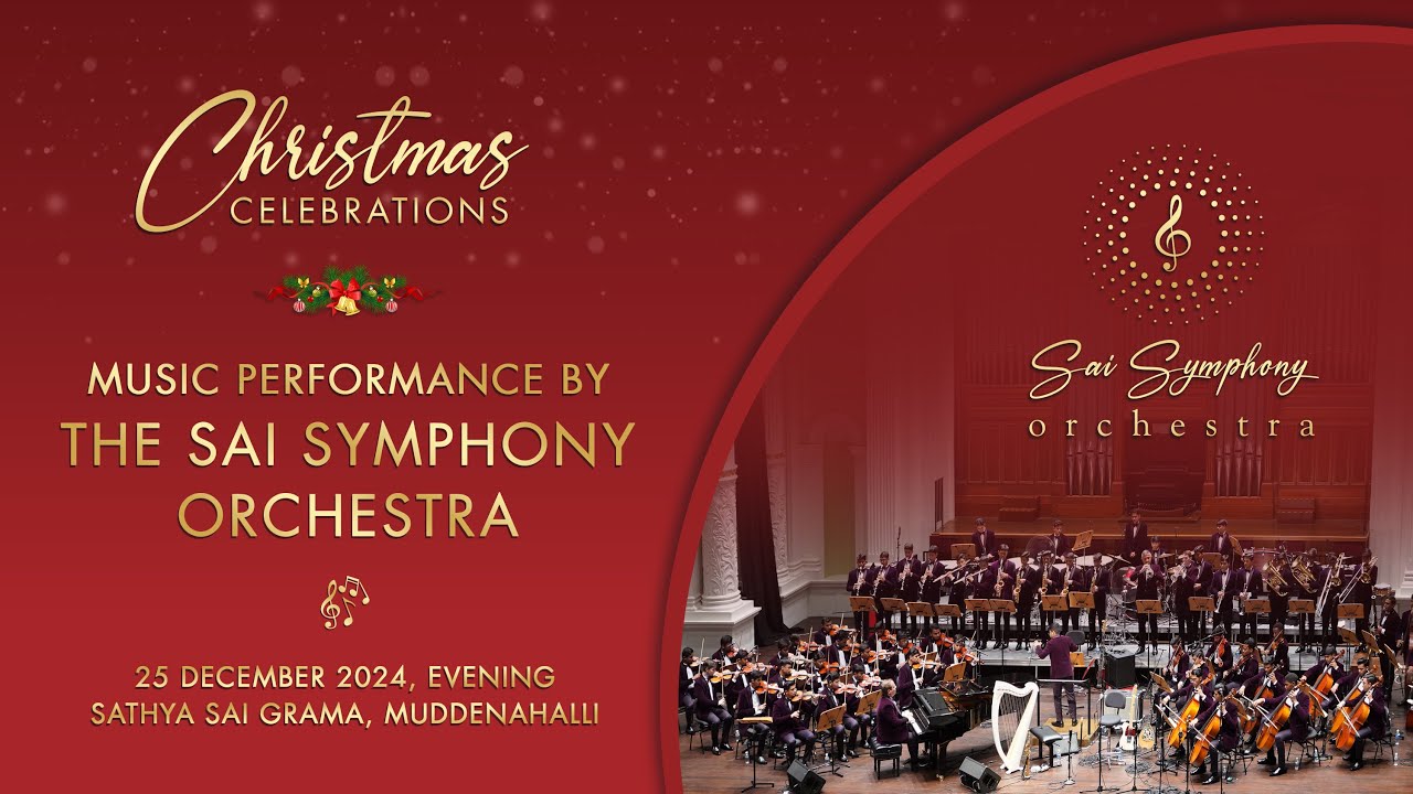 Musical Performance by Sai Symphony Orchestra : Evening | Live From ...