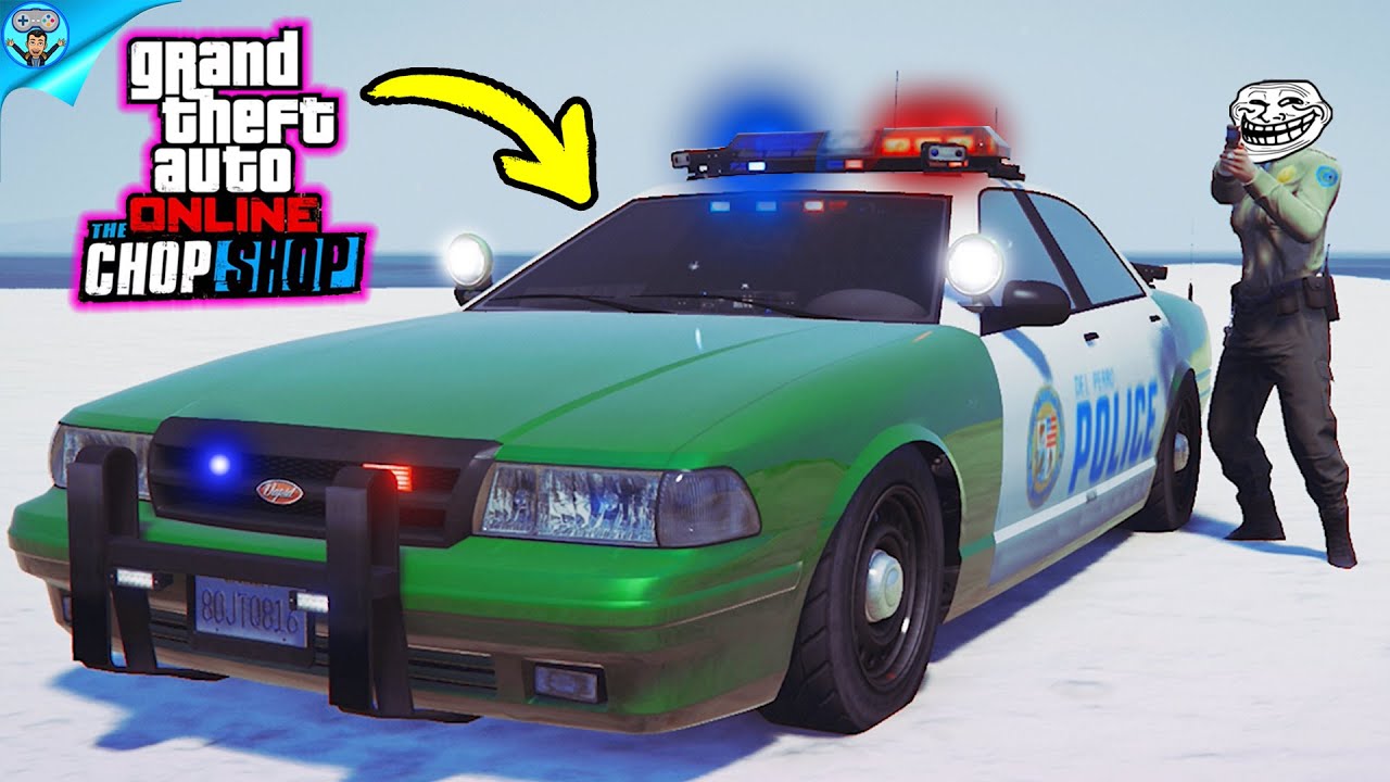 Trolling as a police officer for a day on GTA Online! - YouTube