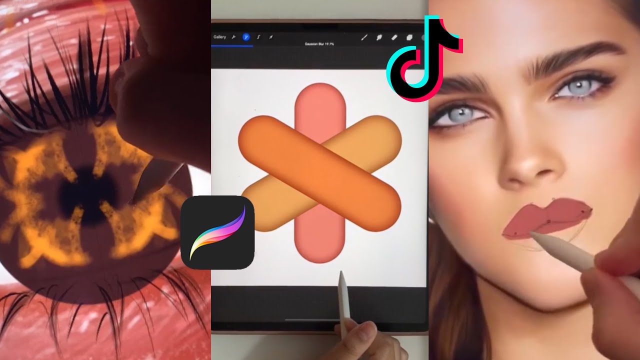 PROCREATE TIKTOK COMPILATION THAT I WISH I KNEW 🌷🌷 - YouTube