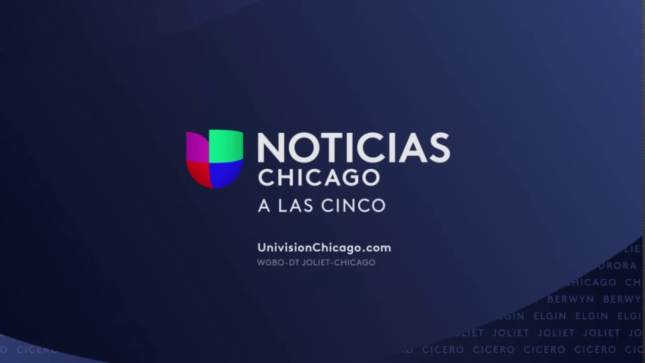 WGBO-DT Noticias Univision Chicago a las Cinco Open 7/25/2019 - YouTube