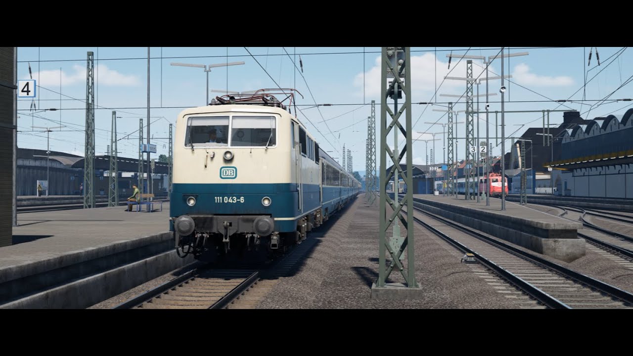 TSW5, Train Sim Germany's BR 111 from Mittenwaldbahn, on Linke ...