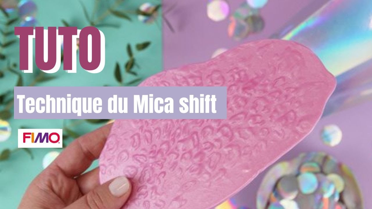 [TUTO] Bijoux technique Mica shift FIMO DIY STAEDTLER - YouTube