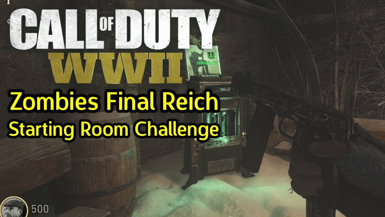 WW2 Zombies Final Reich Starting Room Challenge - YouTube