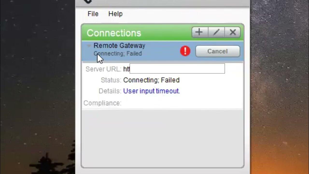 Fix Error - Pulse Secure | User Input Timeout Issue - YouTube