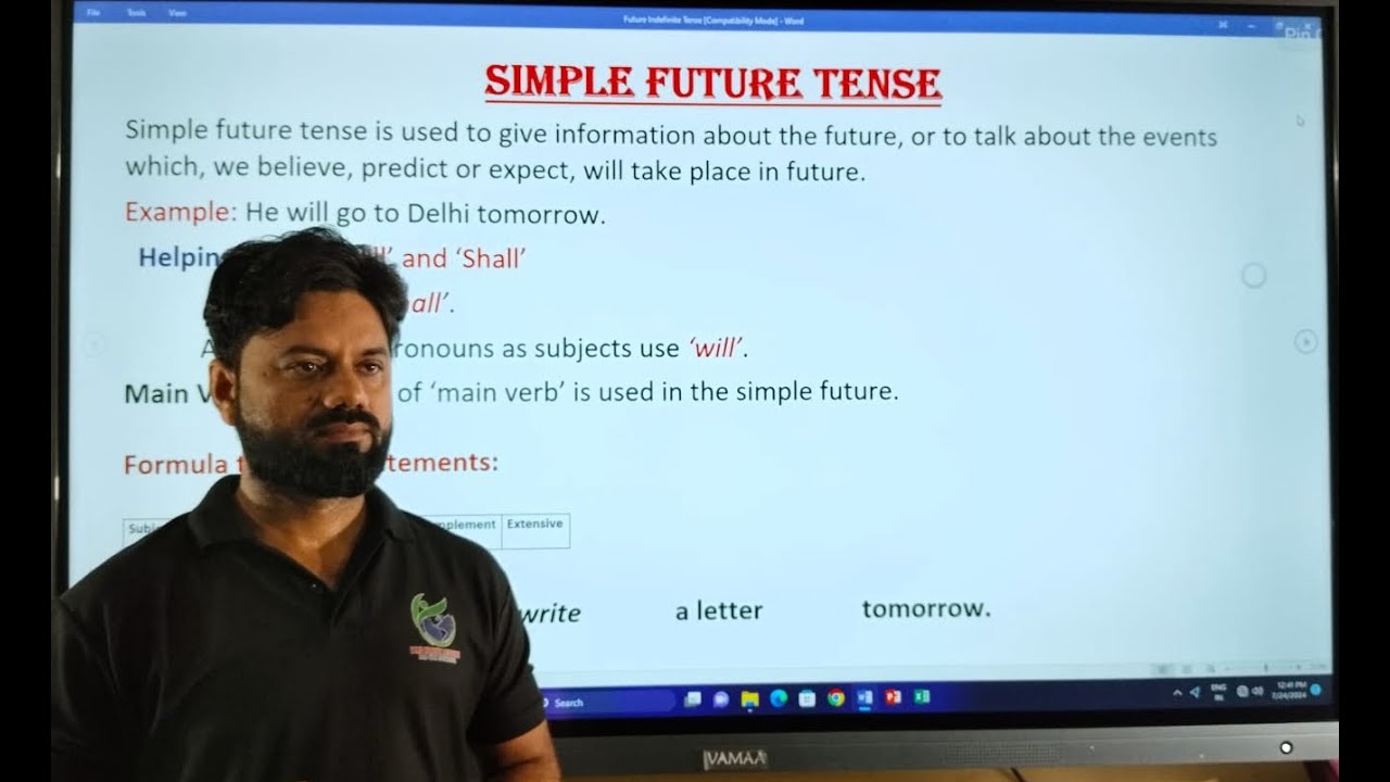 SIMPLE FUTURE TENSE - YouTube